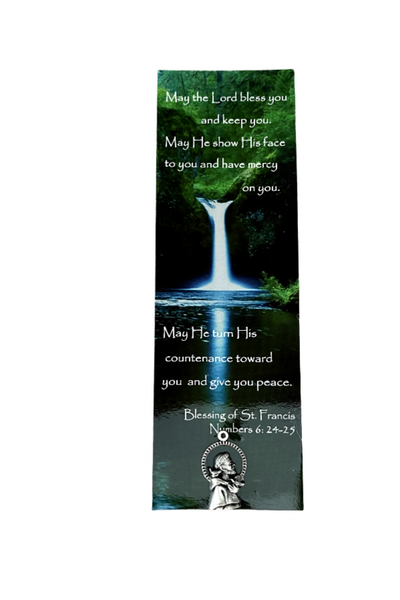 St. Francis Waterfall Bookmark and Medal – The Franciscan Store