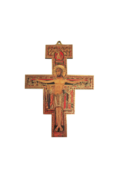 5 1/2" San Damiano Cross – The Franciscan Store