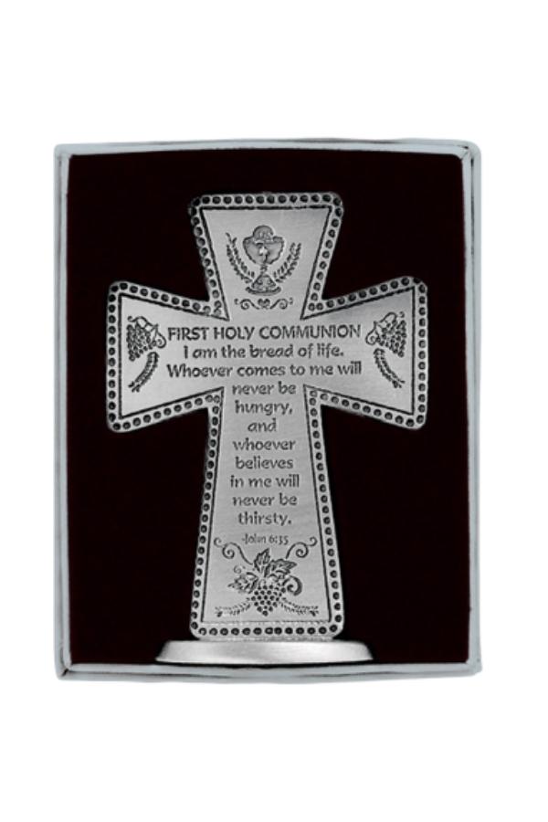 Standing First Holy Communion Cross – The Franciscan Store