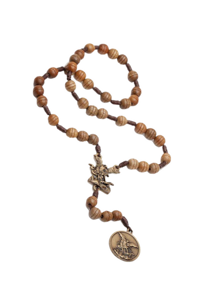 St. Michael Brown Cord Chaplet – The Franciscan Store