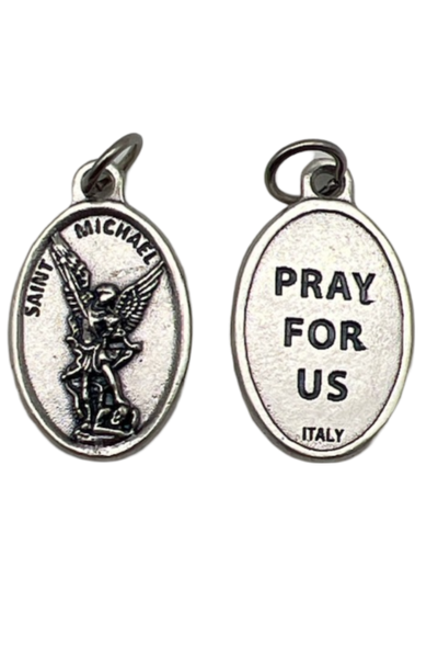 St. Michael Devotional Oil with Medal – The Franciscan Store
