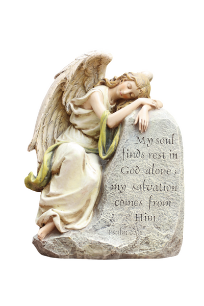 Resting Garden Angel Statuary Resting Angel Statue 57cm Love Home