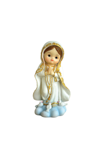 Miniature Our Lady of Fatima Statue – The Franciscan Store