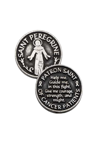 St. Peregrine Pocket Token – The Franciscan Store
