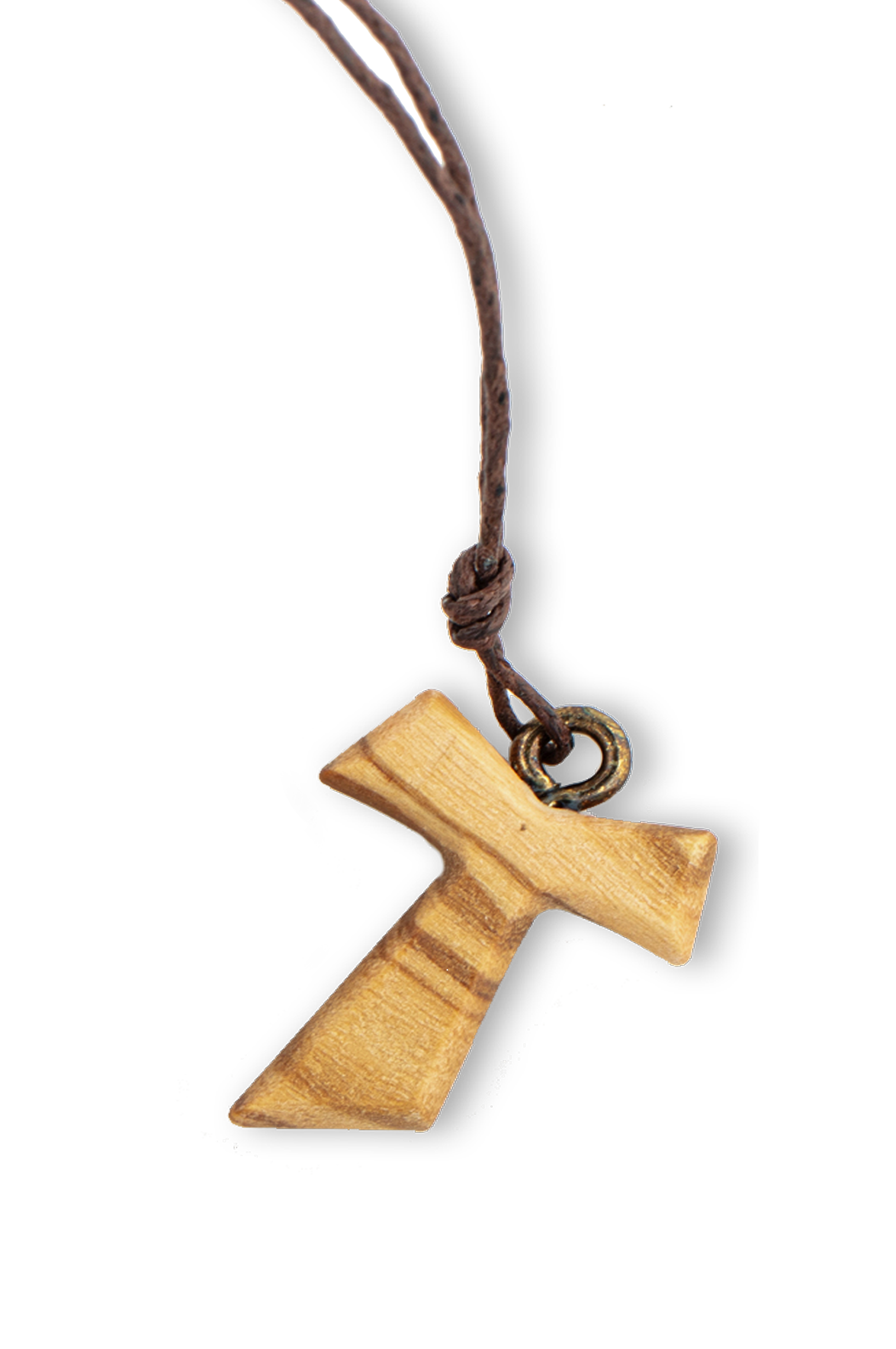 Wooden Tau Pendant 1" – The Franciscan Store