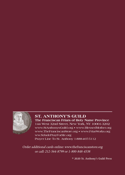 Friar Birthday Card – The Franciscan Store