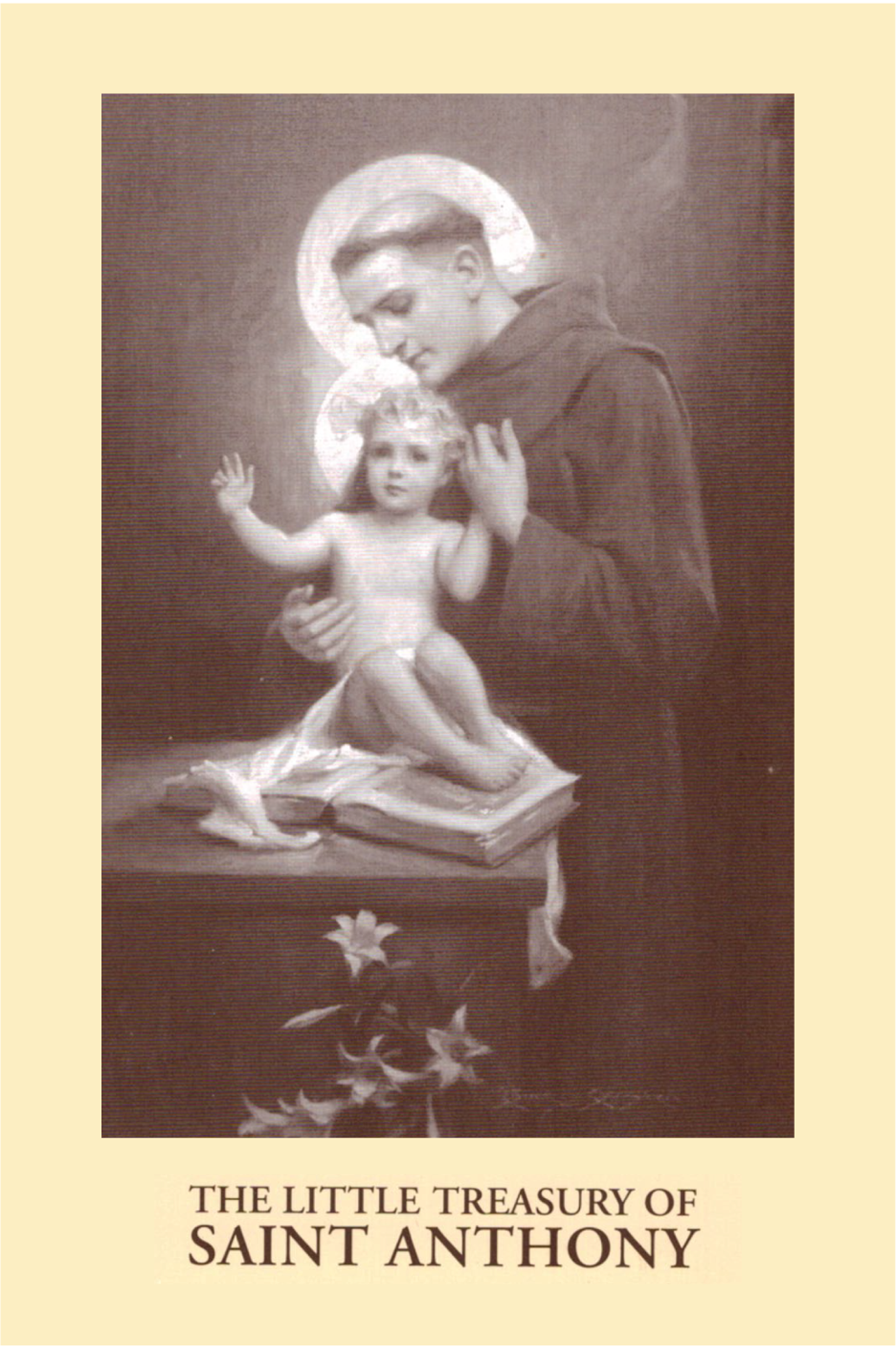Saint Anthony Of Padua Prayer Book St Anthony Of Padua
